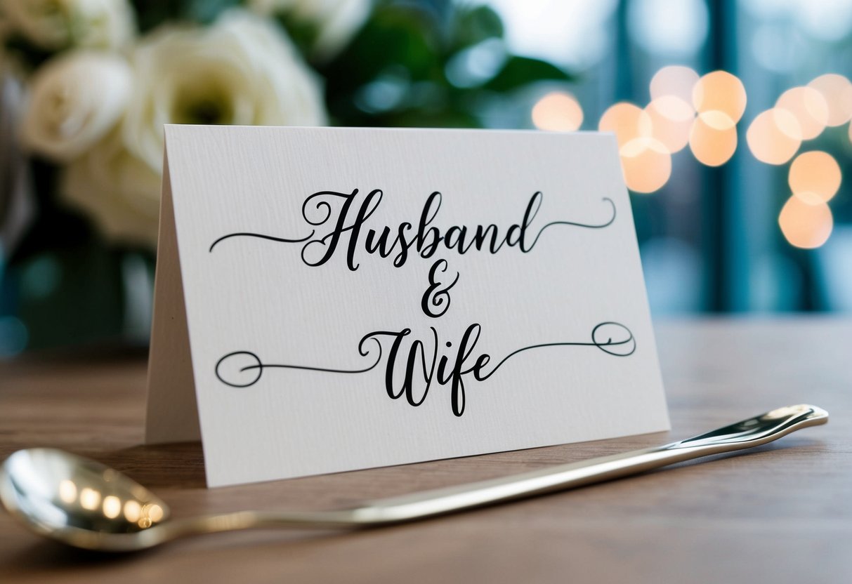 Does Husband or Wife Name Go First on Wedding Card? Understanding ...