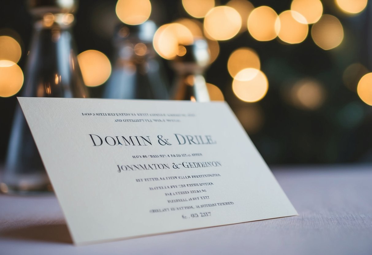 Whose Name Goes First on a Wedding Save the Date? A Guide to Proper ...