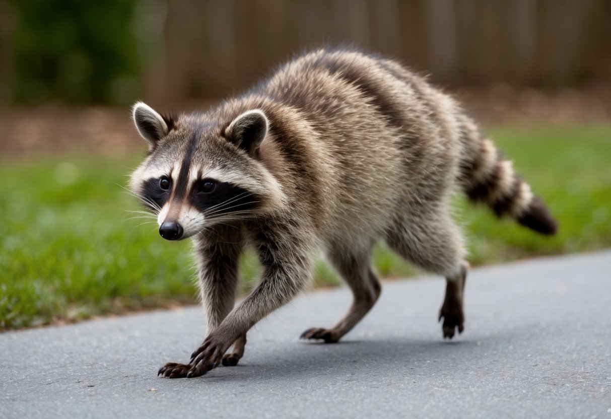 How Does a Rabid Raccoon Walk? Understanding the Signs and Behavior of ...