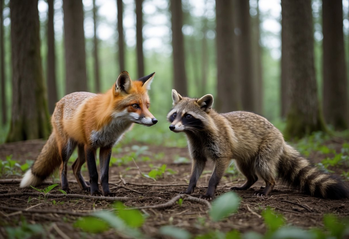 Are Foxes Afraid of Raccoons? Exploring the Dynamics Between These ...