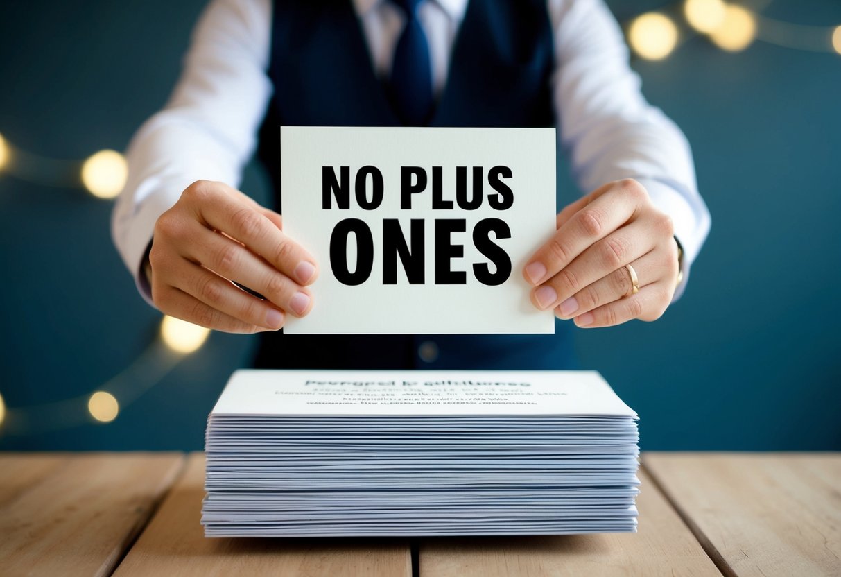 How to Nicely Say No Plus Ones: Tips for Setting Boundaries with Grace ...