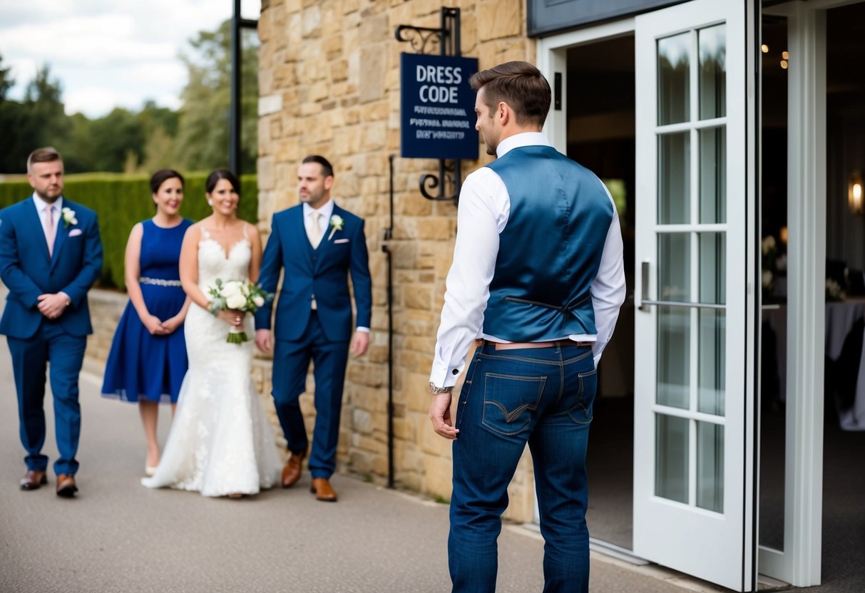 Can Men Wear Jeans as a Wedding Guest? Tips for a Stylish and ...