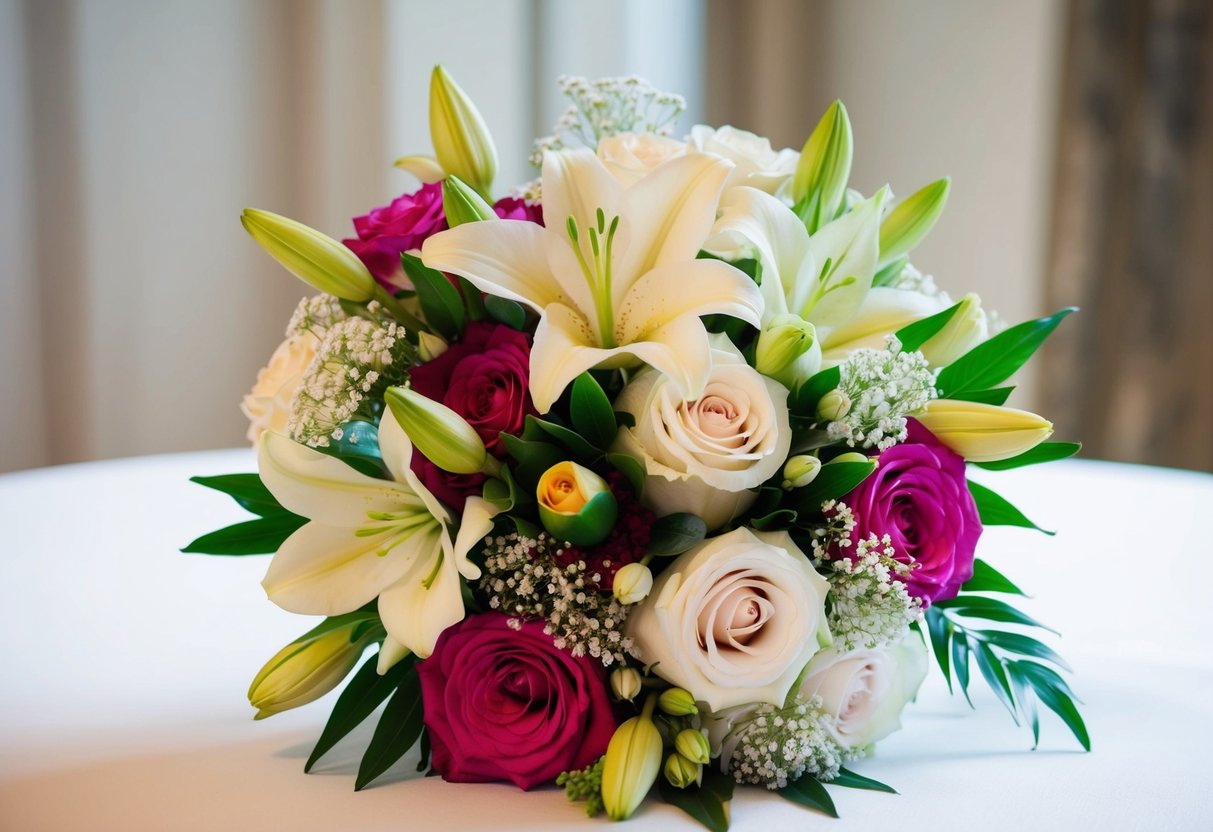 How Many Types of Flowers Should Be in a Bridal Bouquet? Tips for ...