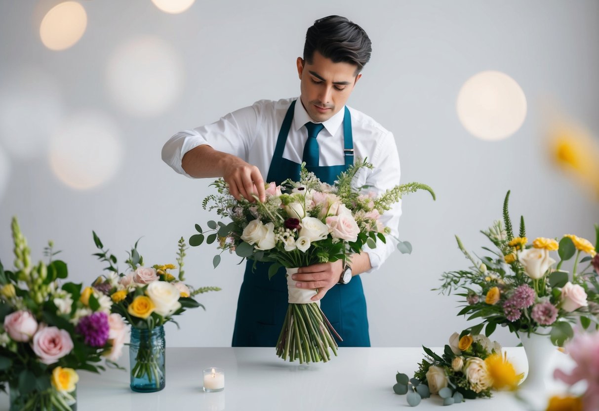 How Many Types of Flowers Should Be in a Bridal Bouquet? Tips for ...