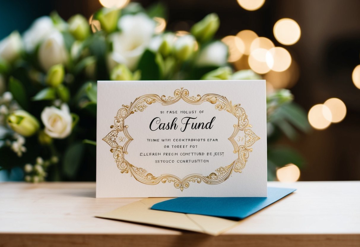 How to Word Cash Fund for Wedding: Creative Ideas for Your Invitation ...