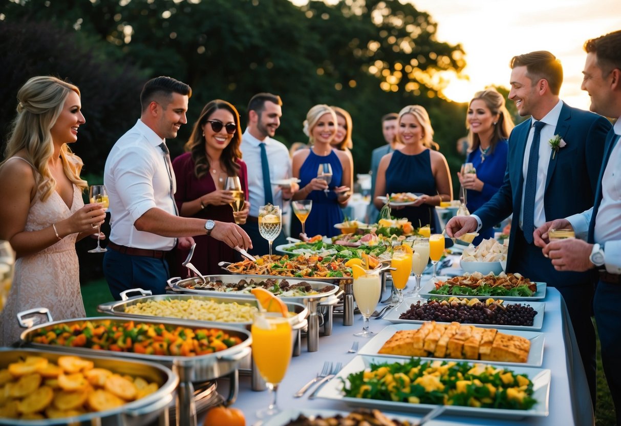 What Time to Have an Evening Buffet at a Wedding? Choosing the Perfect ...