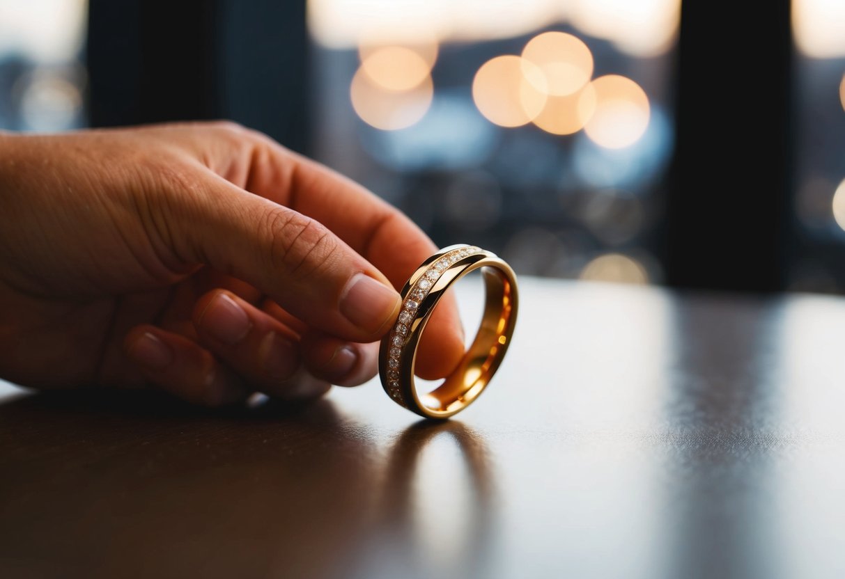 What Does It Mean When a Man Fiddles with a Wedding Ring? Understanding ...