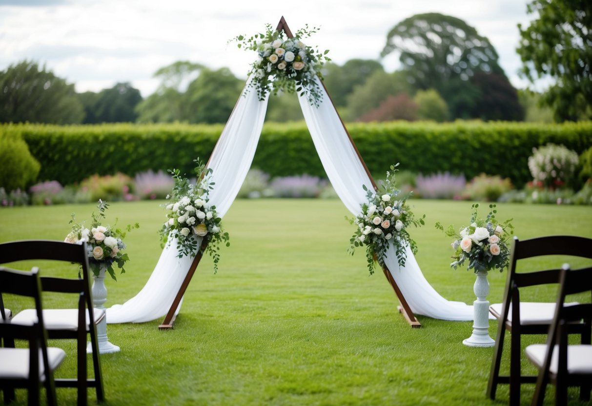 What Does a Triangle Wedding Arch Mean? Exploring Its Symbolism and ...
