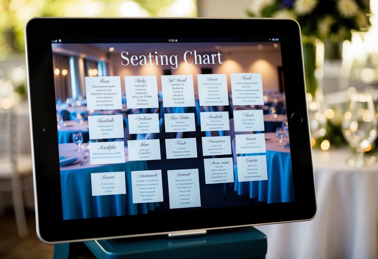 How Do I Make a Digital Seating Chart for My Wedding? Easy Steps to ...