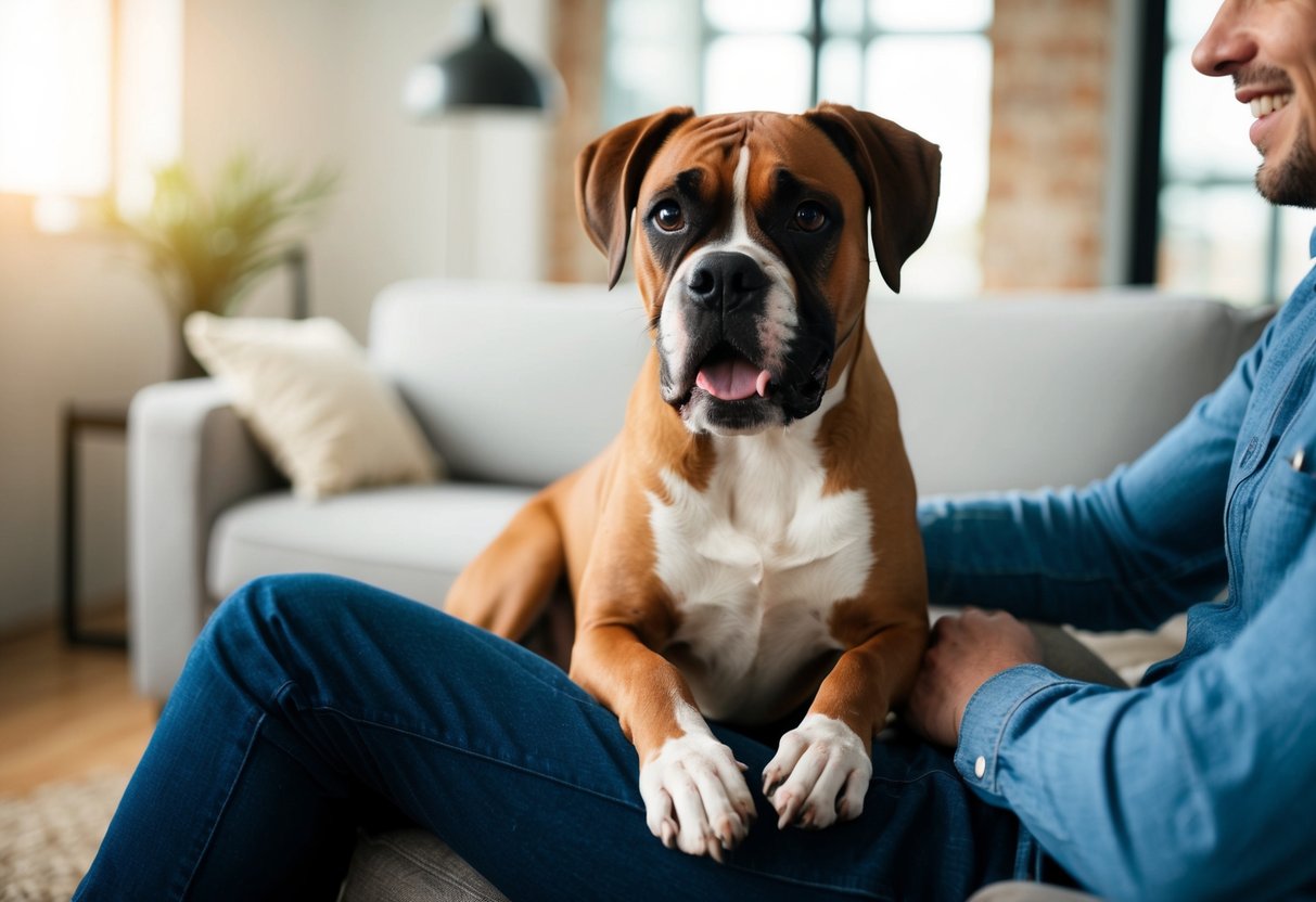 Why Do Boxers Try to Sit on You? Understanding This Quirky Dog Behavior ...