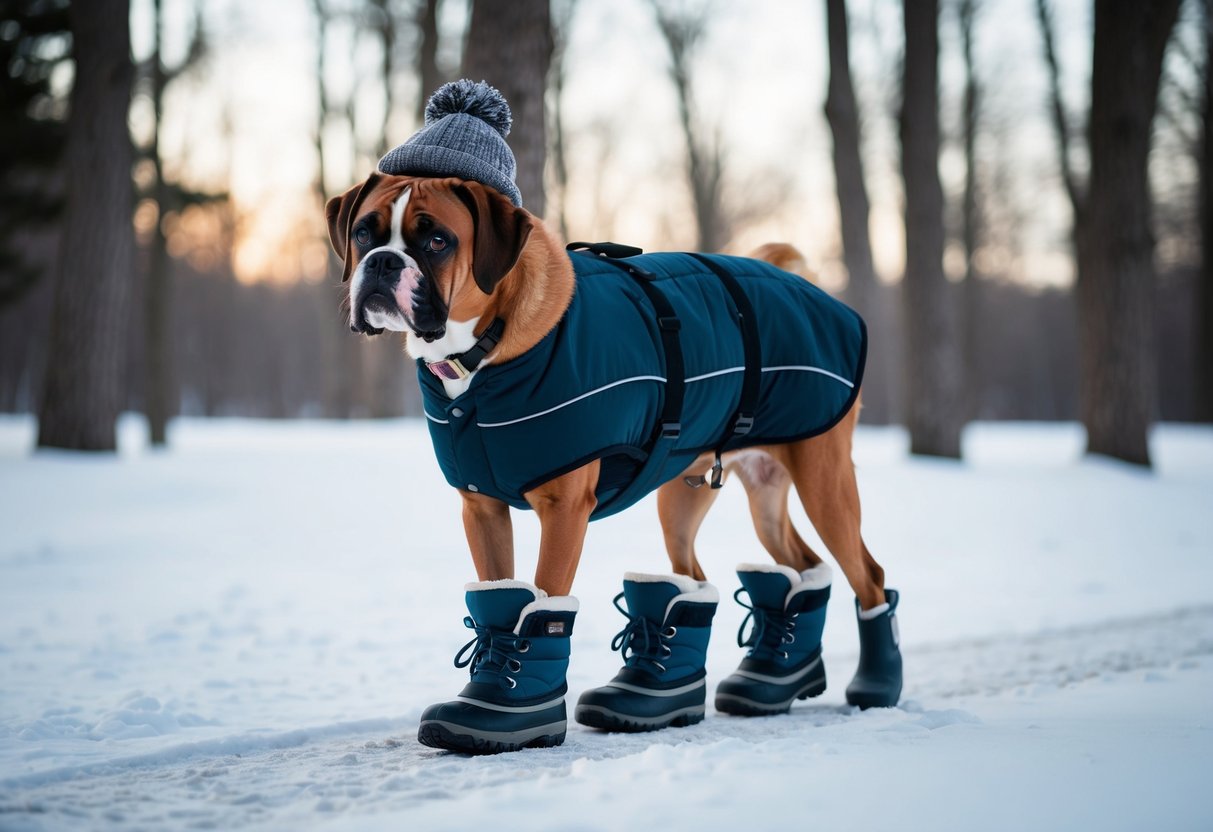 Can Boxers Be Outside in the Winter? Tips for Your Dogs' Comfort and ...