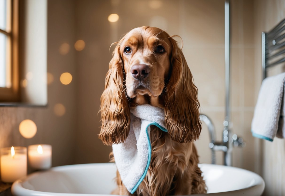 How to Dry a Cocker Spaniel After a Bath: Tips for a Fluffy Finish ...