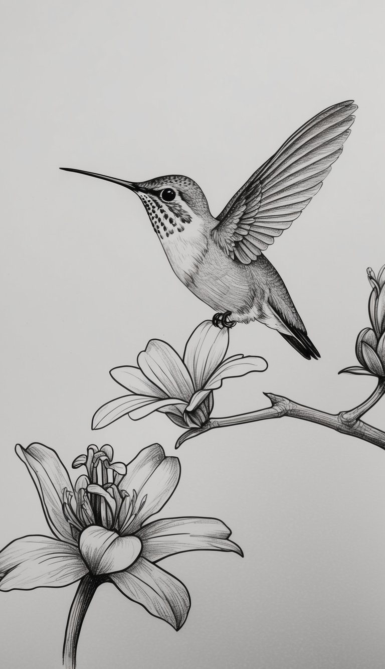 13 Hummingbird Drawing Ideas to Inspire Your Creativity