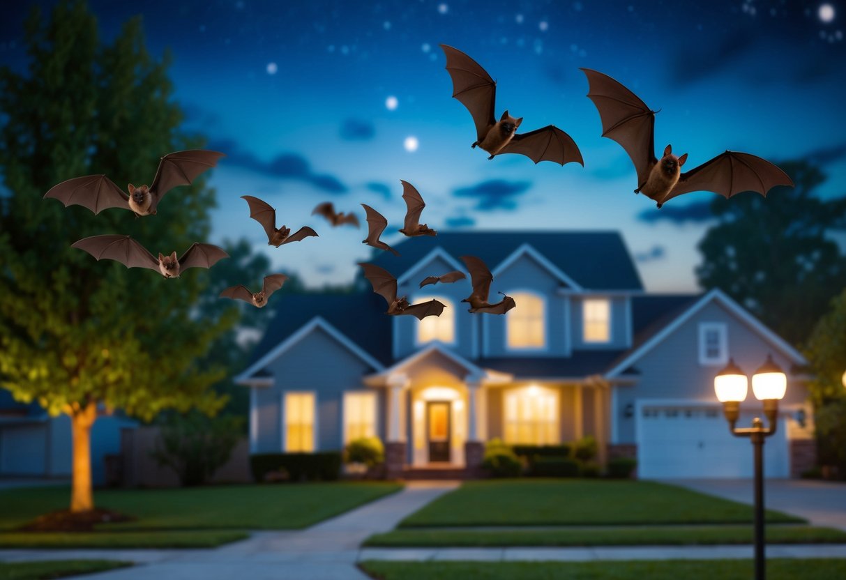 Why Are Bats Flying Around My House at Night? Understanding Their ...