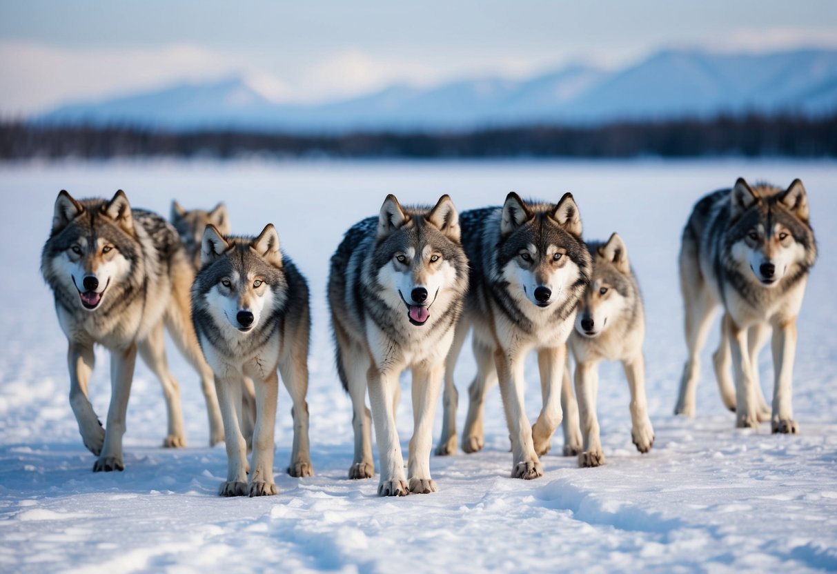How Big Are Arctic Wolf Packs? Understanding Their Social Structure and ...
