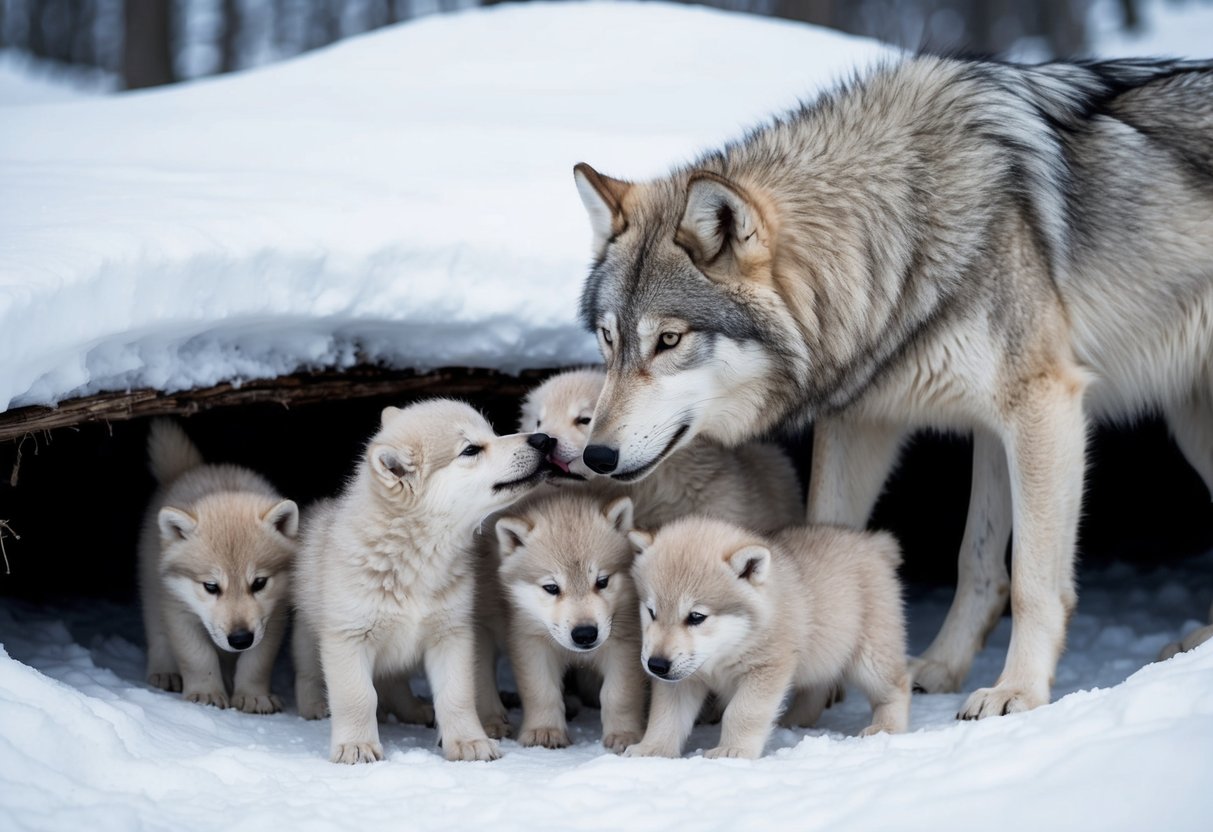 How Many Pups Can an Arctic Wolf Have? Exploring Their Breeding Habits ...