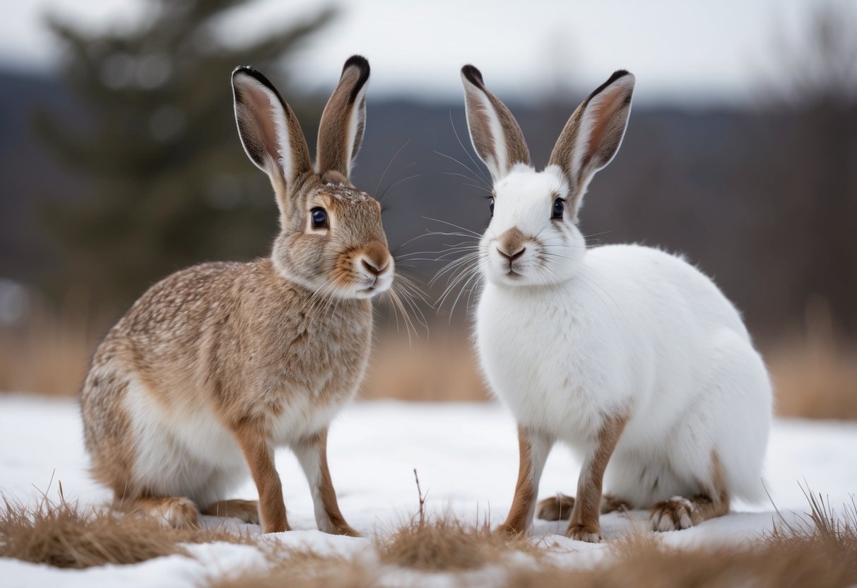 What is the Difference Between a Snowshoe Hare and an Arctic Hare? Key ...