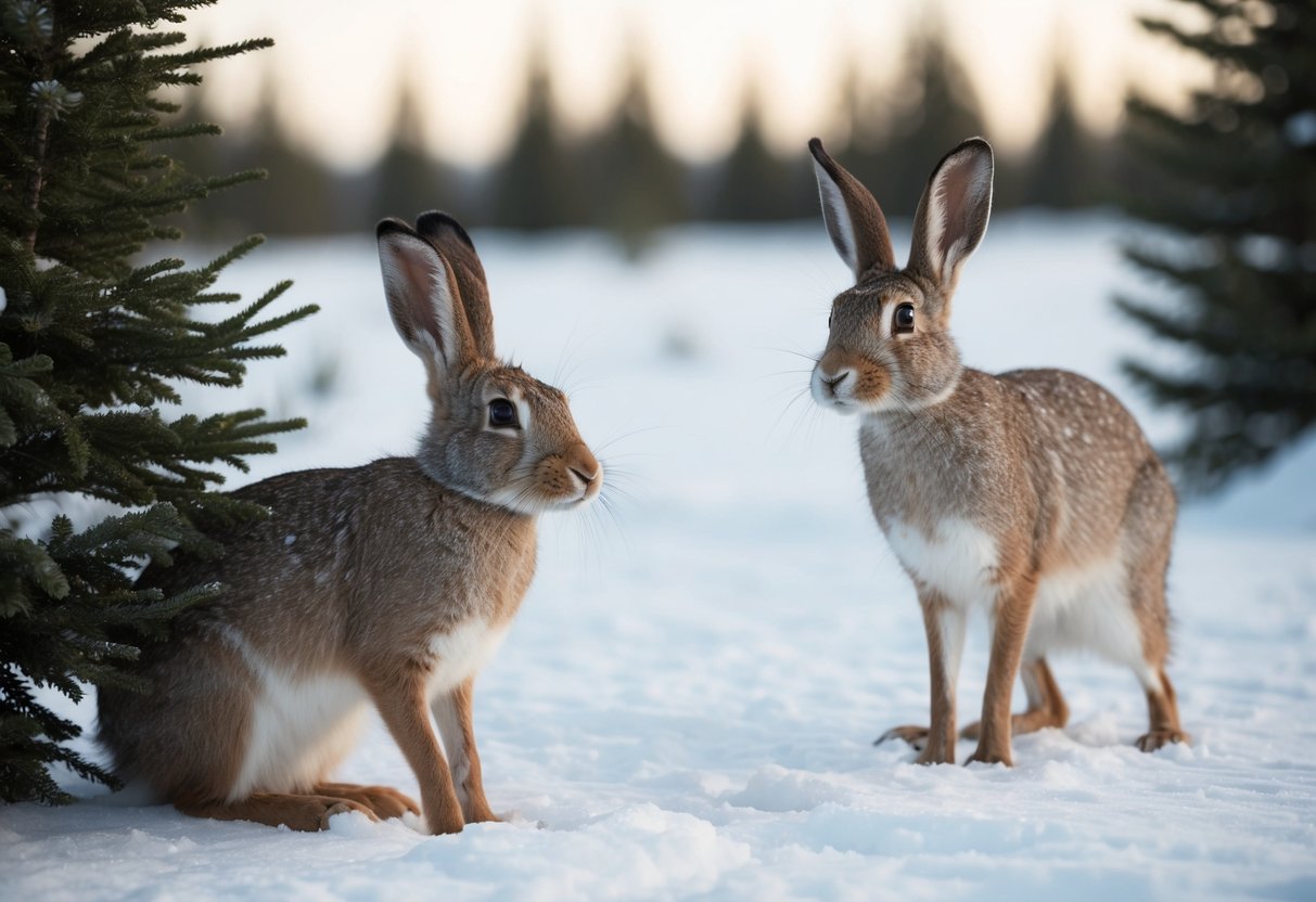 What is the Difference Between a Snowshoe Hare and an Arctic Hare? Key ...