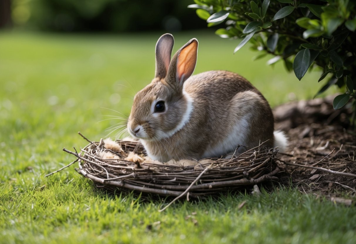 What to Do If a Bunny Makes a Nest in Your Yard: Friendly Tips for ...