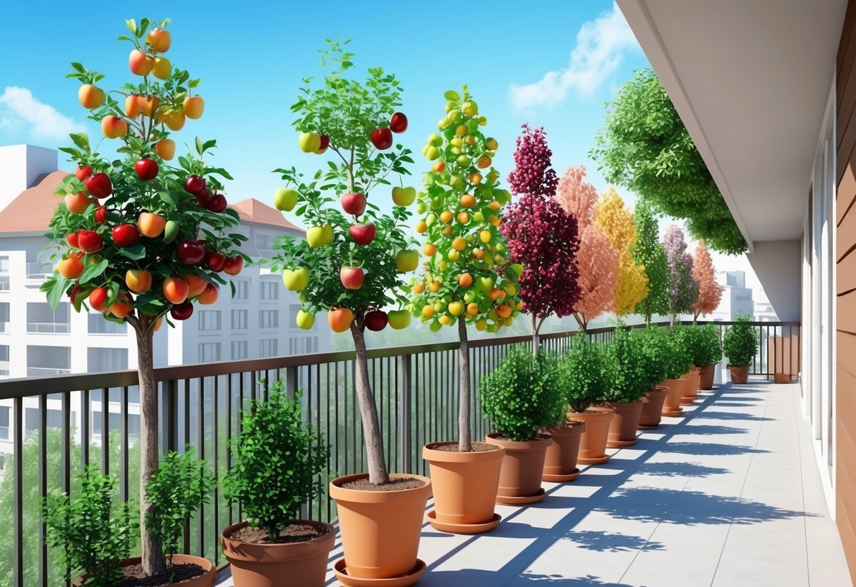 Dwarf Fruit Trees for Balconies: Unique Space-Saving Solutions ...