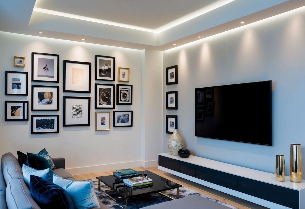 TV Gallery Wall Ideas: Creative Designs to Enhance Your Living Space ...