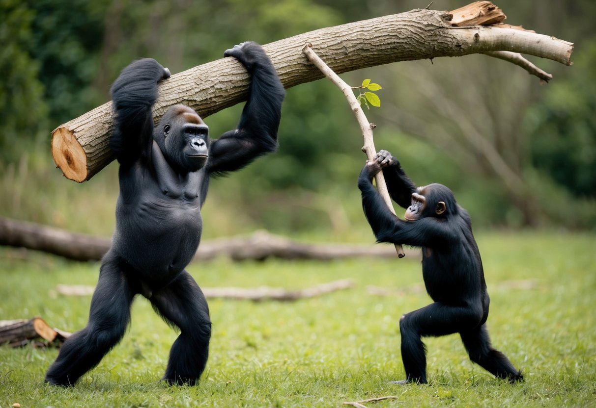Is a Silverback Gorilla Stronger Than a Chimp? Comparing Their Strength ...