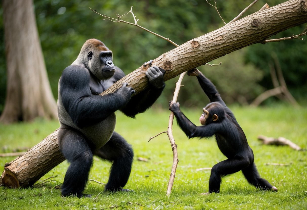 Is a Silverback Gorilla Stronger Than a Chimp? Comparing Their Strength ...