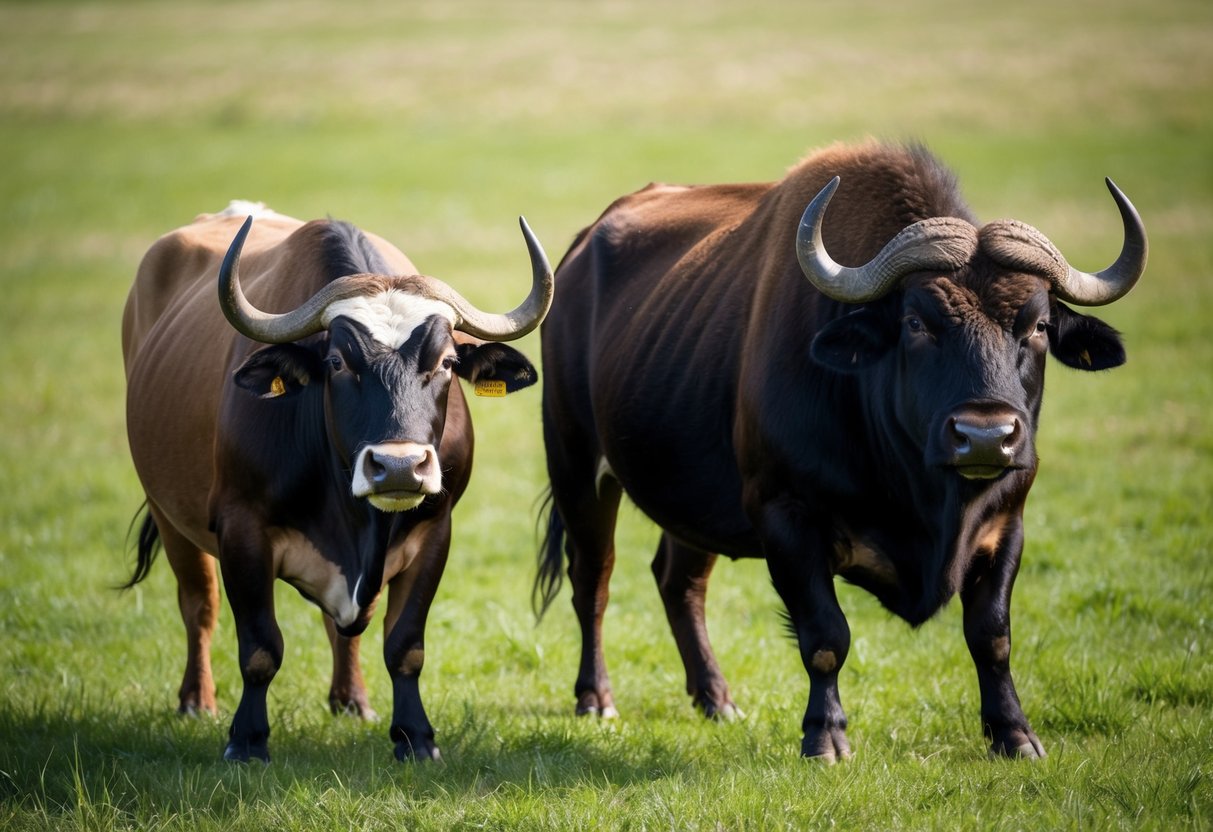 What's the Difference Between an Ox and a Buffalo? Understanding These ...