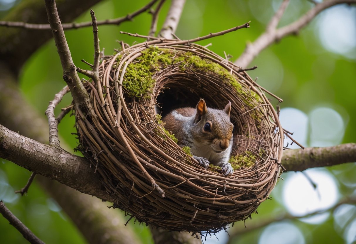 What Does A Squirrel Nest Look Like A Guide To Their Cozy Homes Know What Does A Squirrel Nest Look Like A Guide To Their Cozy Homes Know