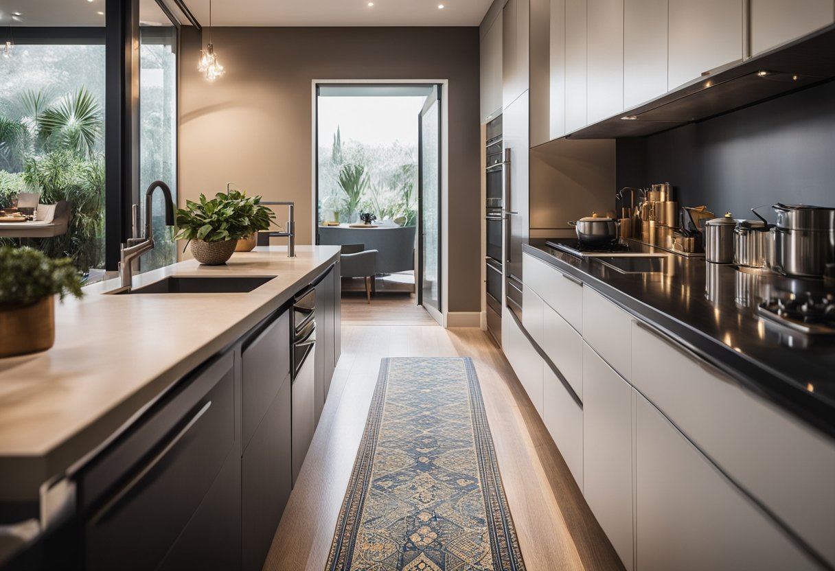 How to Make a Galley Kitchen Feel Bigger: 6 Designer Tips for a ...