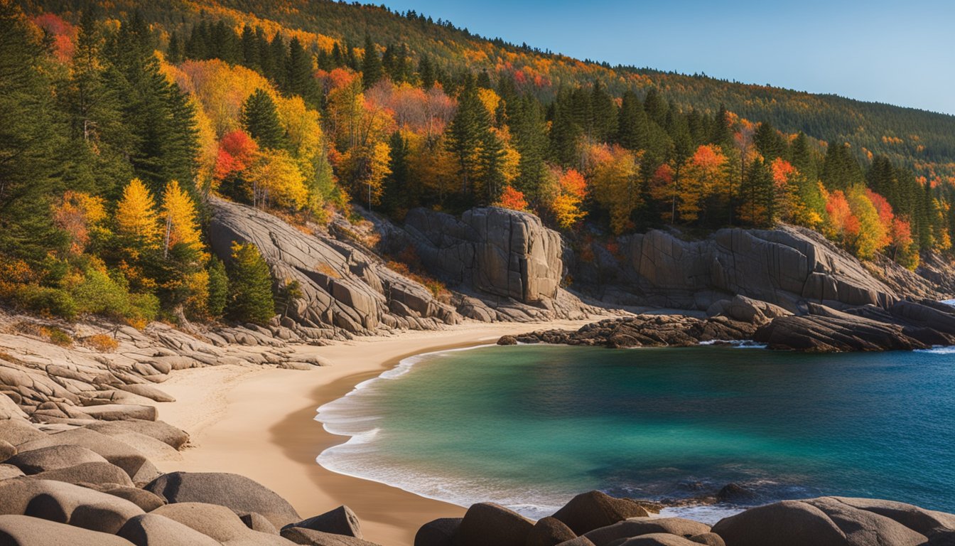 Sand Beach Through the Seasons in Acadia National Park | TM2 Maine