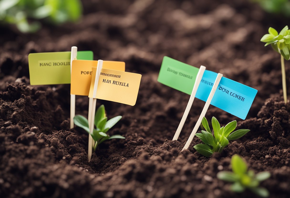 7 Creative DIY Garden Markers & Plant Labels That’ll Instantly Organize ...