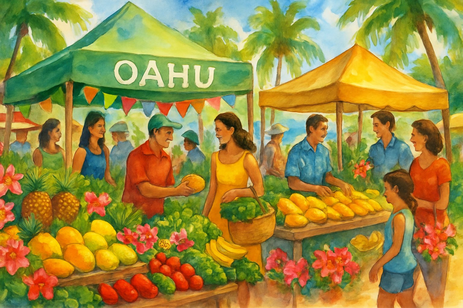 The Best Farmers’ Markets In Oahu: Where To Find Fresh Local Produce
