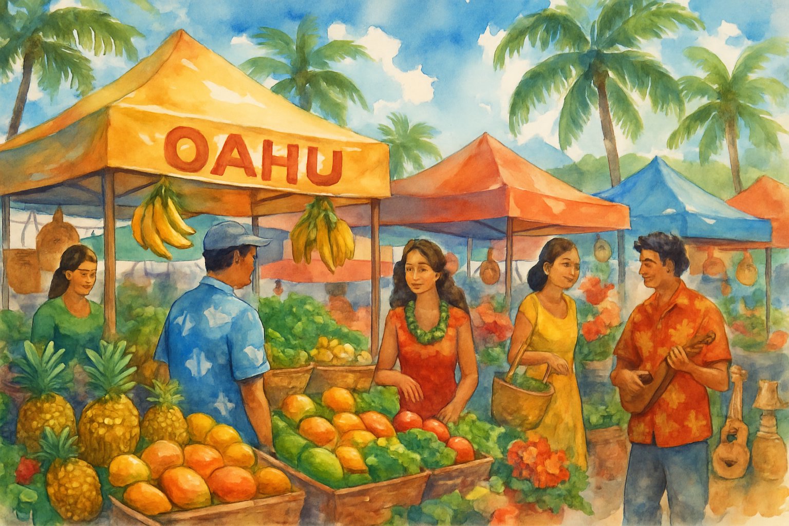 The Best Farmers’ Markets In Oahu: Where To Find Fresh Local Produce