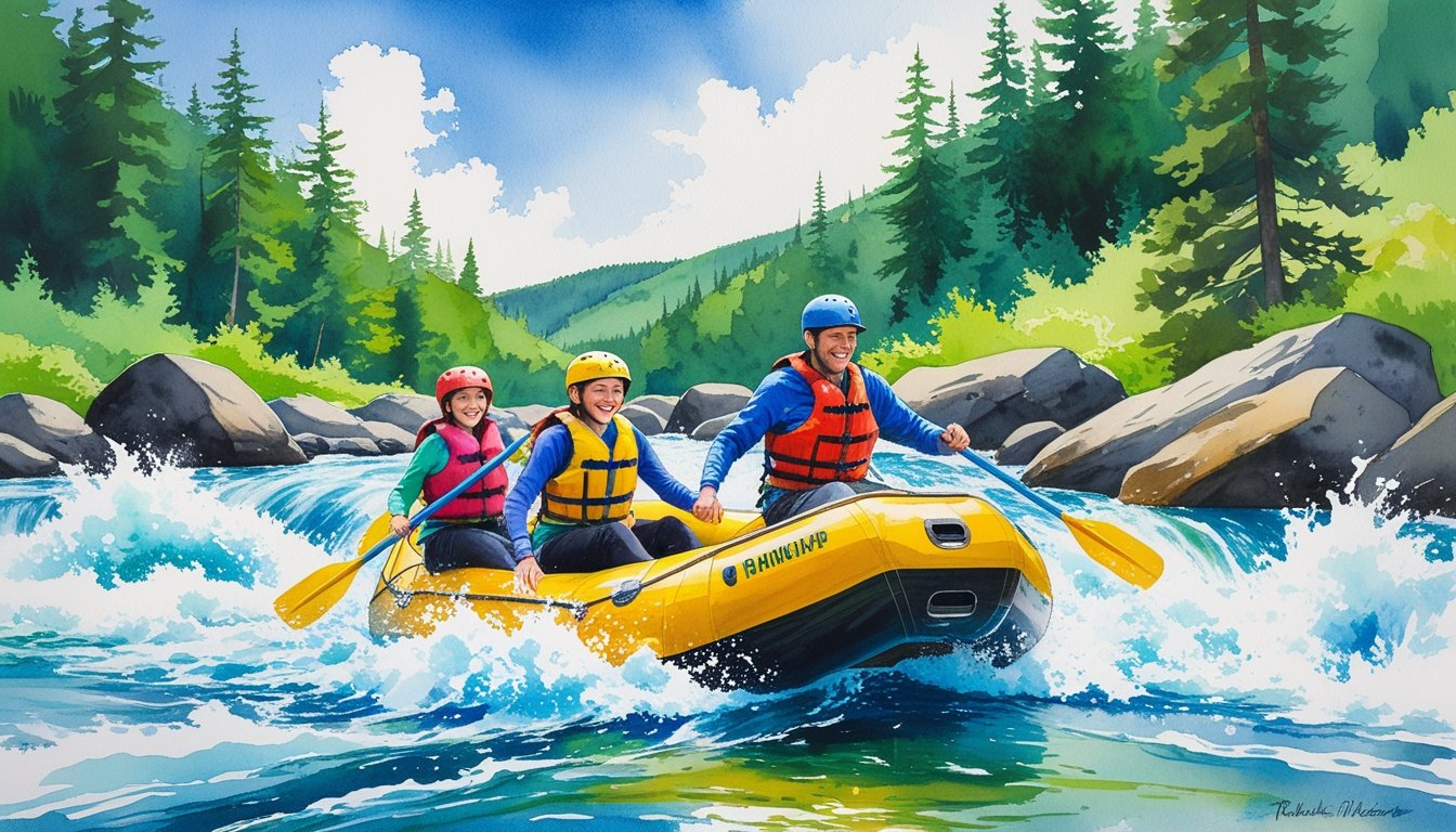 Family White-Water Rafting on the Kennebec River in Maine | TM2 Maine