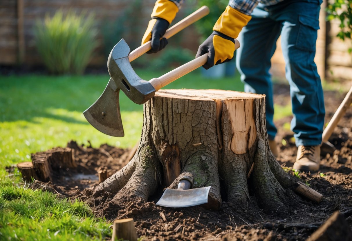 How to Remove Tree Stumps Without a Stump Grinder: Easy DIY Methods – Tree Service Simi Valley CA