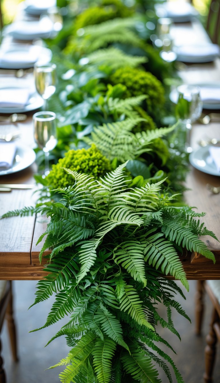 13 Elegant Ferns Wedding Decor Ideas - WithLoveLive