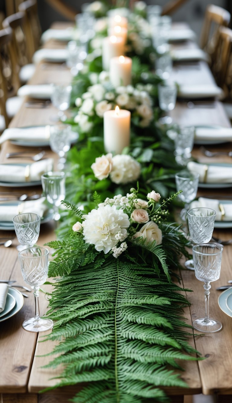13 Elegant Ferns Wedding Decor Ideas - WithLoveLive