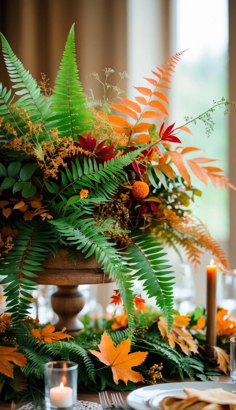 13 Elegant Ferns Wedding Decor Ideas - WithLoveLive
