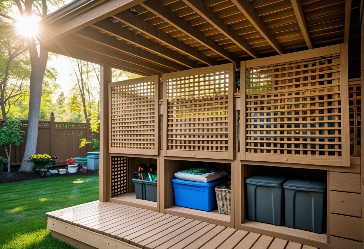 10 Under Deck Storage Ideas to Maximize Space and Organization