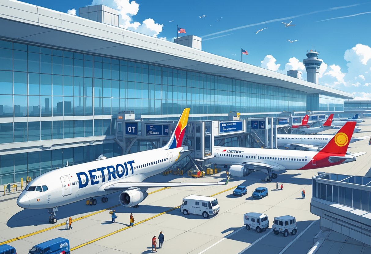 Best International Airlines at Detroit Michigan Airport for Seamless ...
