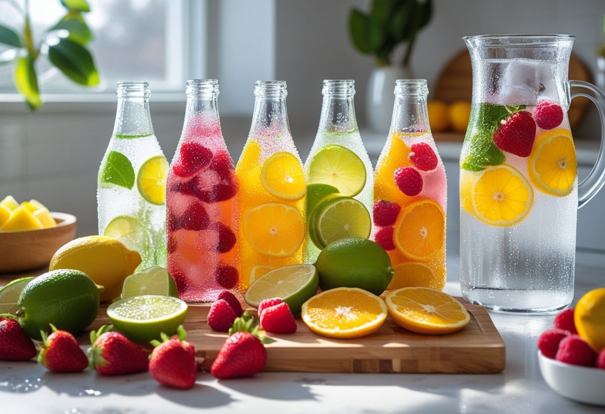 How to Make Your Own Fruity Sodas at Home Easily - Tastylicious