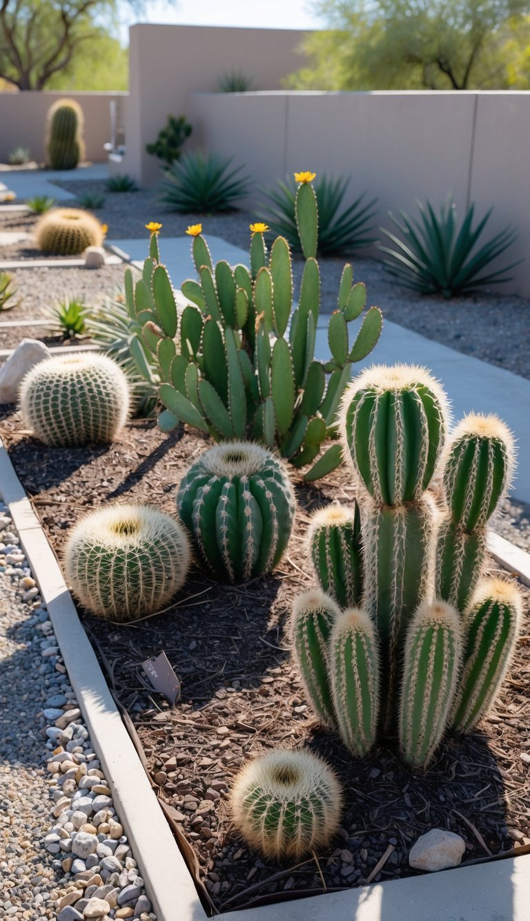 15 Low-Maintenance Cactus Garden Ideas | TheGrow