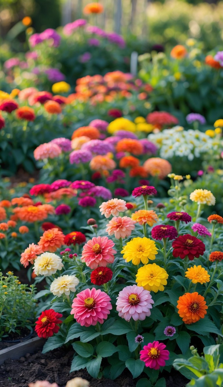 15 Colorful Zinnias Garden Ideas You'll Love | TheGrow