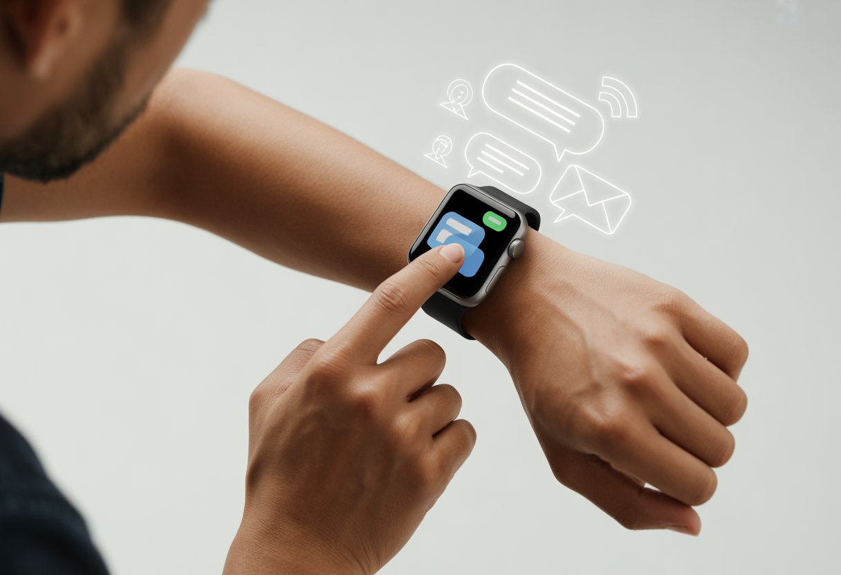 How to Send Texts from a Smartwatch Without Looking Like a Secret Agent