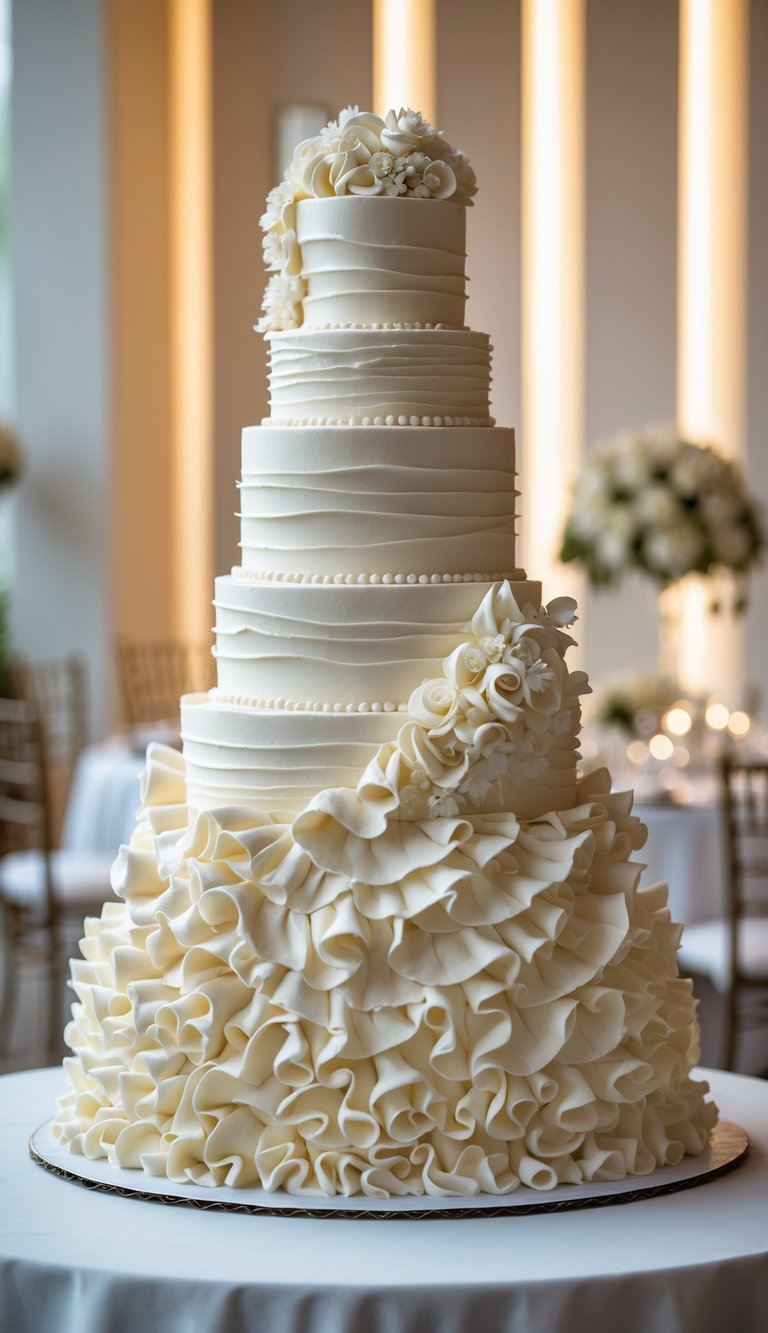 21 Extravagant Wedding Cake Ideas - WithLoveLive