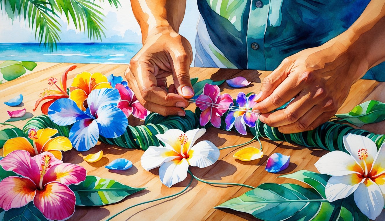 How To Make A Hawaiian Lei: Easy Step-by-Step Guide For Beginners