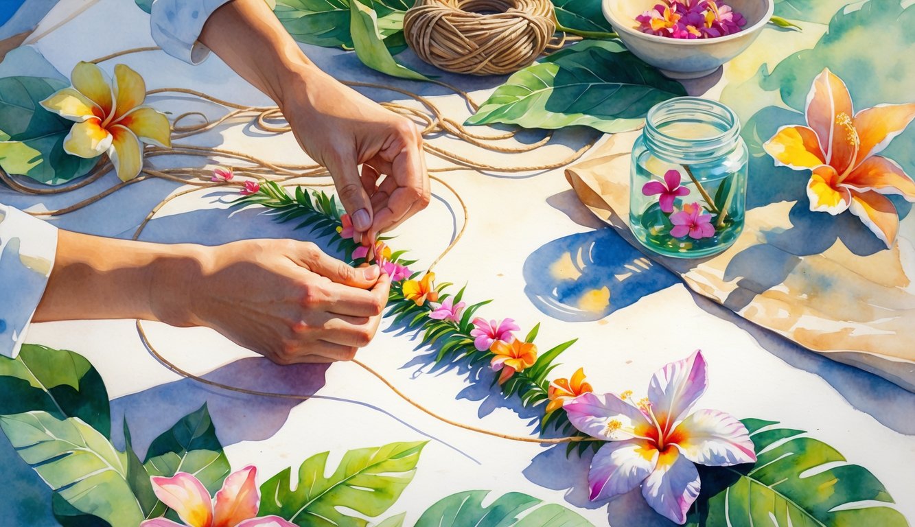 How To Make A Hawaiian Lei: Easy Step-by-Step Guide For Beginners