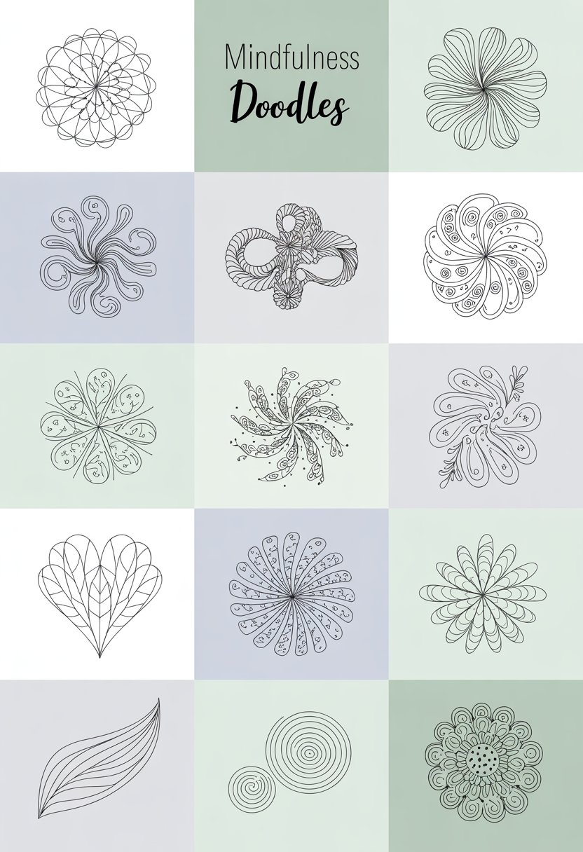 16 Mindfulness Doodles to Boost Calm and Creativity - the spirit echo