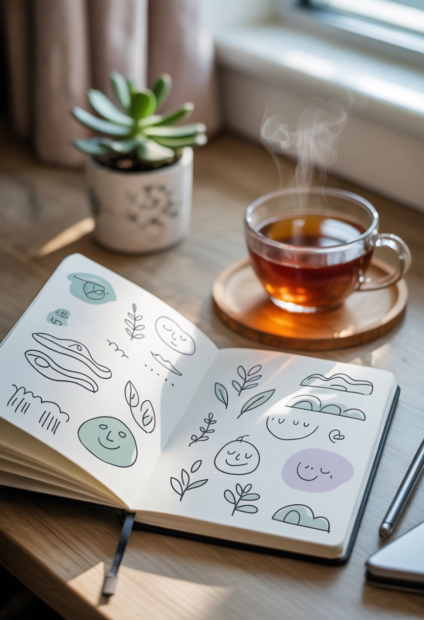 16 Mindfulness Doodles to Boost Calm and Creativity - the spirit echo